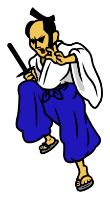The Wandering Samurai - Rhythm Heaven Wiki